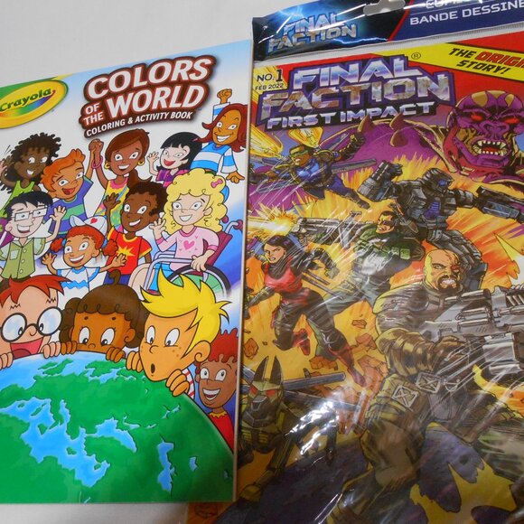 Crayola | Other | Lot 2 New Kids Books Crayola Colors Of The World ...